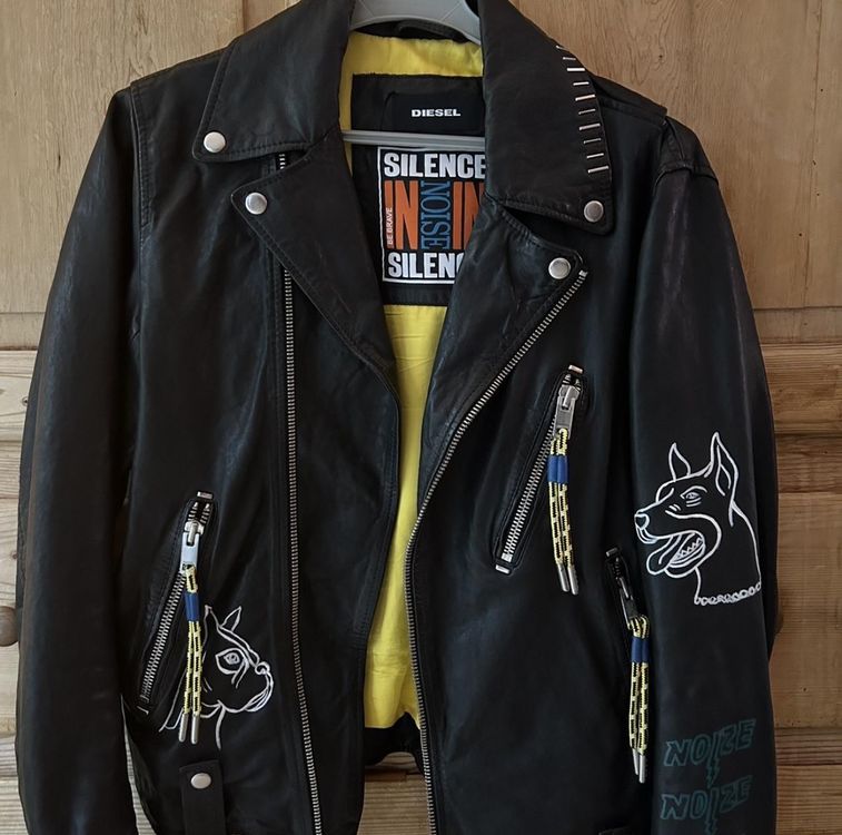 DIESEL - silence in noise leather jacket (Gebraucht) in Nänikon für CHF ...