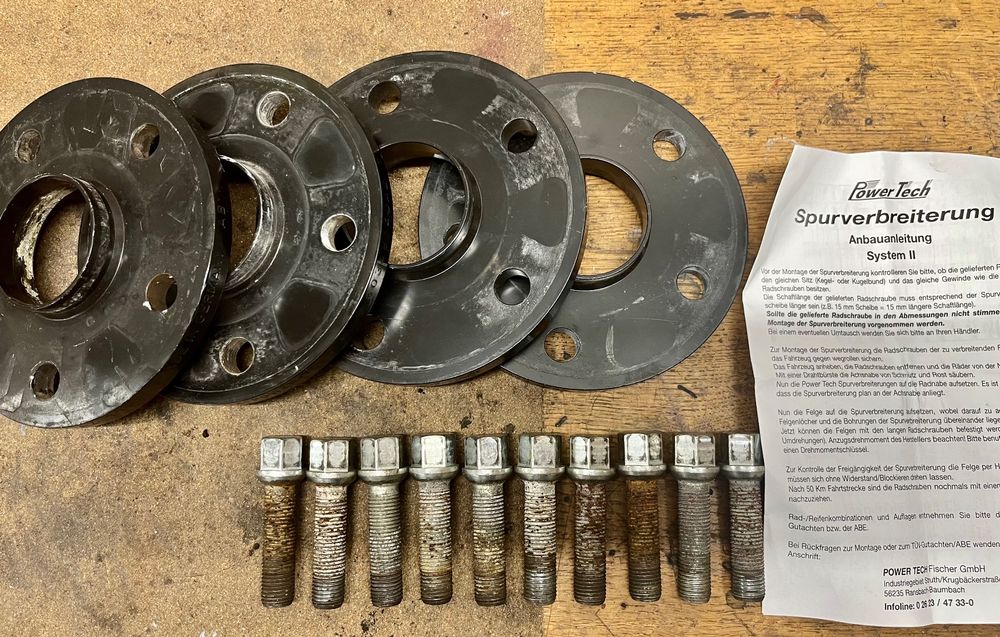 Spurverbreiterung Distanzscheiben 5x112 Powertech | Kaufen auf Ricardo