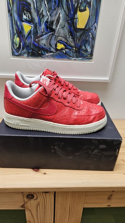 Nike Air Force 1 Low Rot (Gebraucht) in Willisau für CHF 50 – mit Lieferung auf Ricardo kaufen