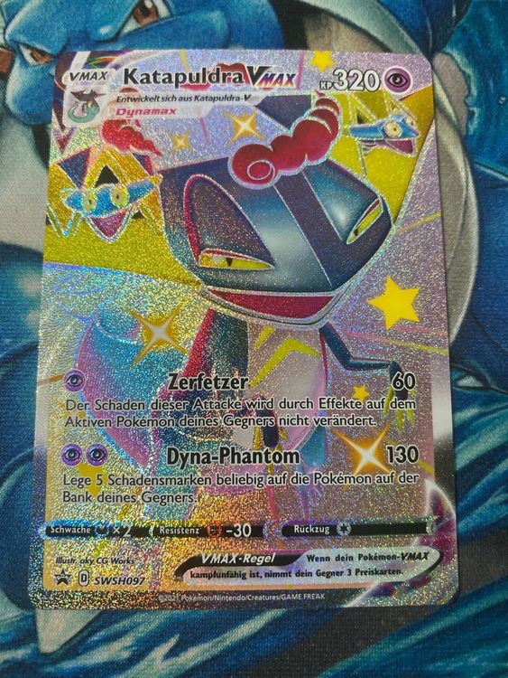 Pokemonkarte Katapuldra Vmax Shiny | Kaufen auf Ricardo