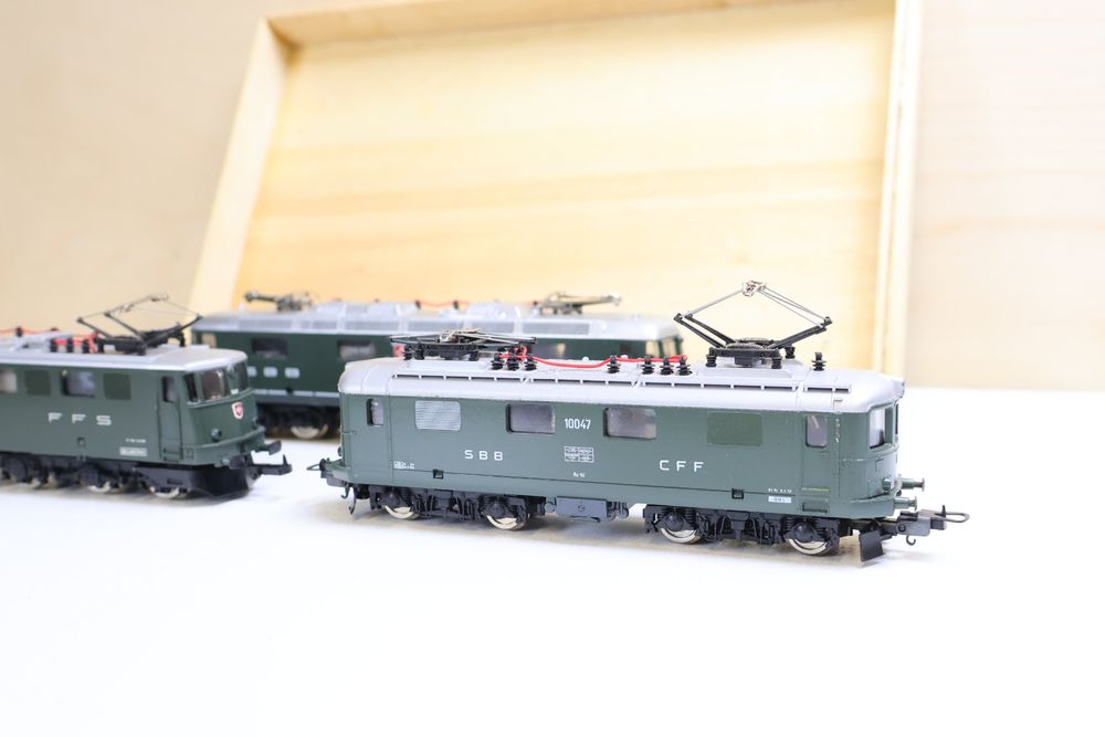 Lima 3 x SBB Re 4/4 Re 6/6 & Ae 6/6 E-Loks H0 DC (Gebraucht) in Winterthur für CHF 48 – mit ...