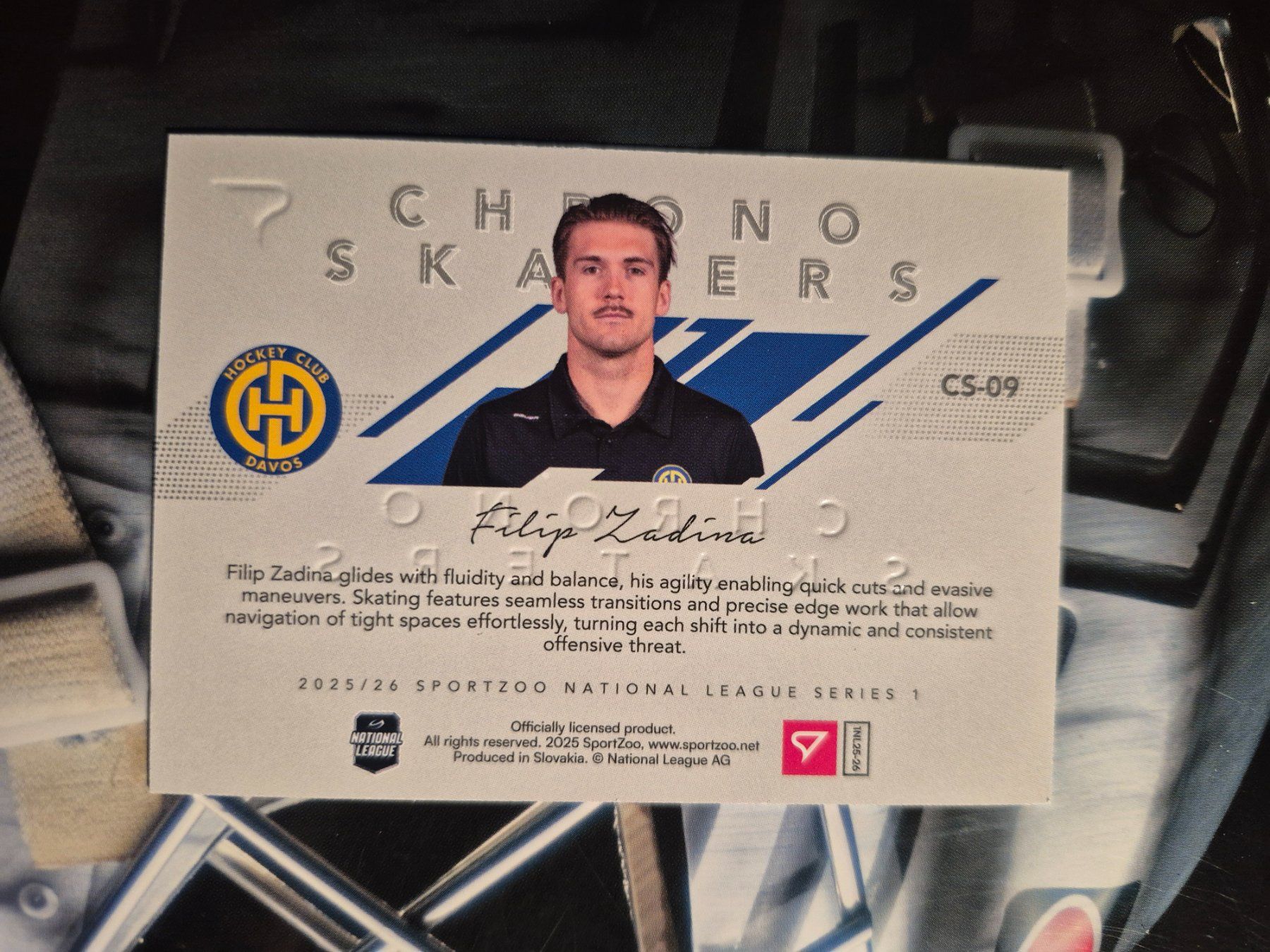Filip Zadina HC Davos 2025/26 Sportzoo Chrono Skaters (Gebraucht) in ...