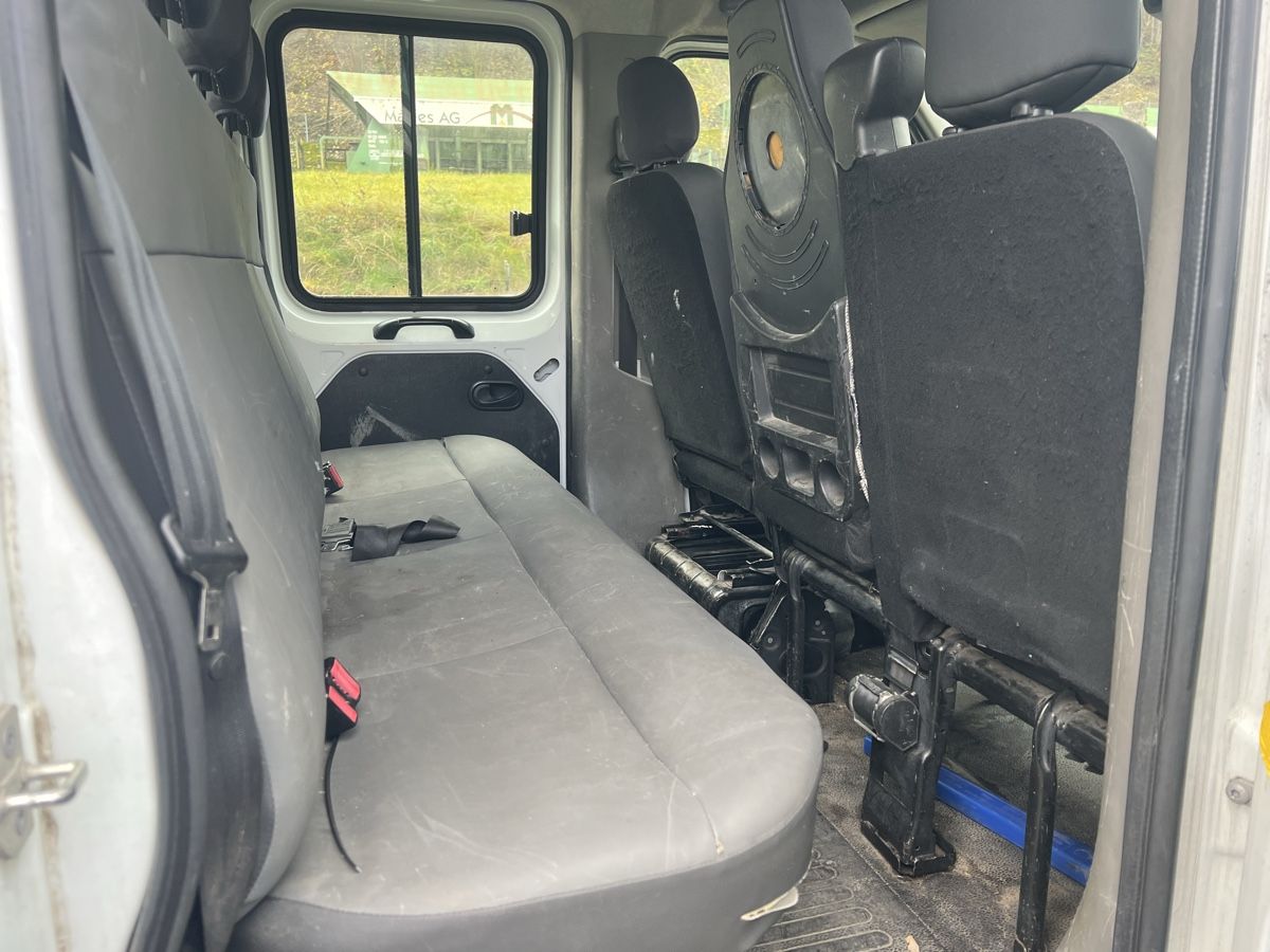 RENAULT Master T35 2.3dCi L2H1 Brücke mit Doppelkabine AKH (Gebraucht ...