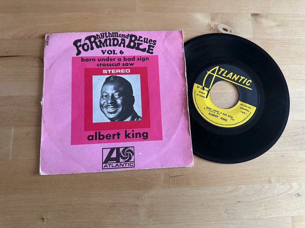 ALBERT KING rare Born under a bad sign Singles Blues Kult (Gebraucht ...