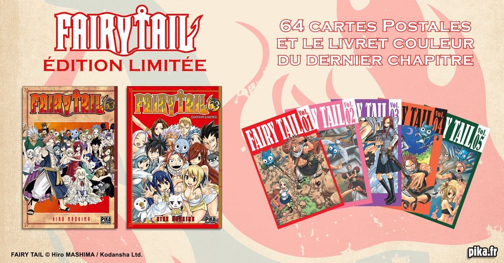 Manga Fairy Tail tome 63 édition limitée | Kaufen auf Ricardo