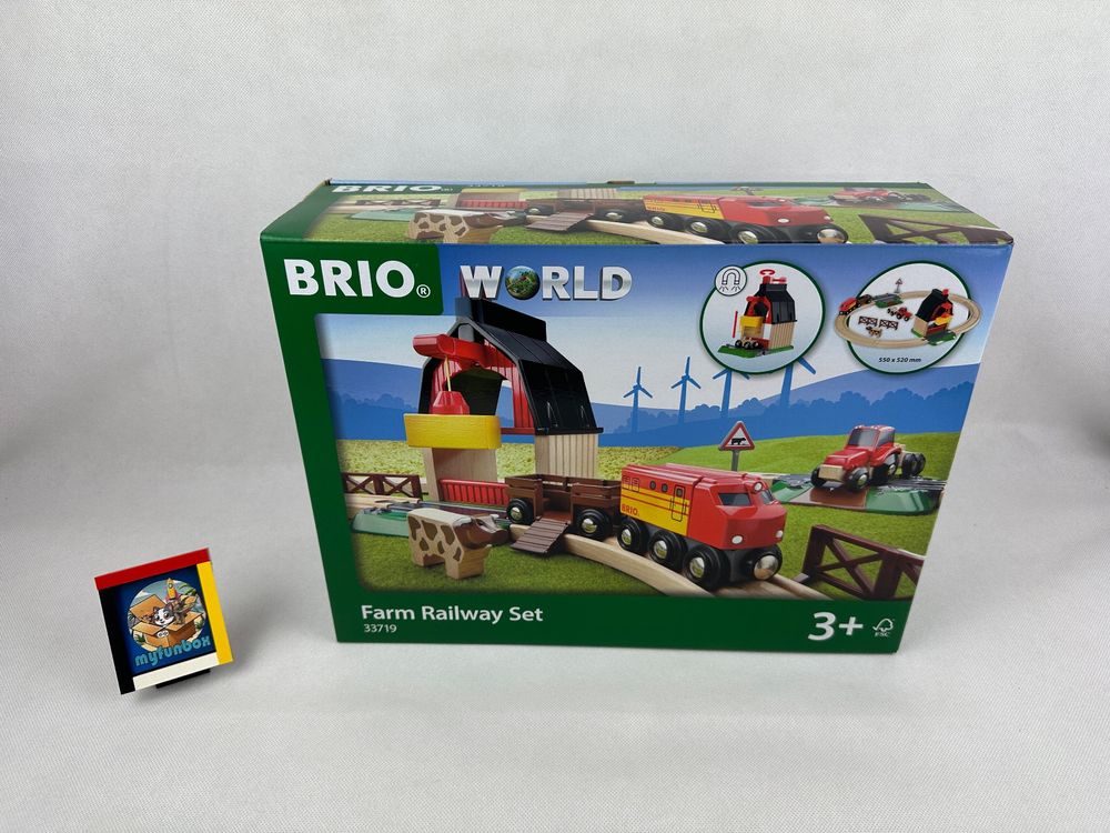 Brio World 33719 Farm Railway / Bauernhof Set Neu (Neu und ...
