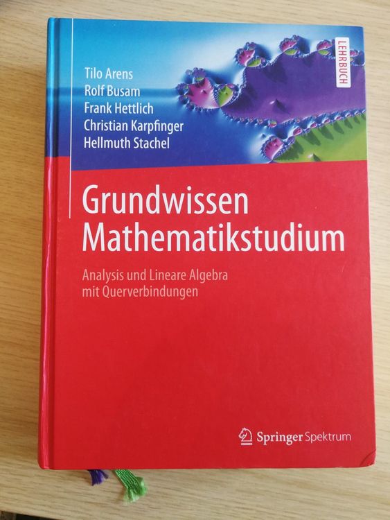 Grundwissen Mathematikstudium | Kaufen auf Ricardo