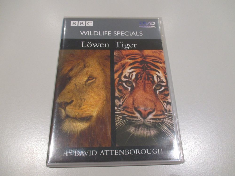DVD / BBC / Wildlive Specials / Löwen / Tiger (Gebraucht) in Welschenrohr für CHF 3 – mit ...