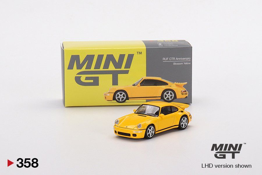 PORSCHE RUF CTR ANNIVERSARY YELLOW 358 MINI GT | Kaufen auf Ricardo
