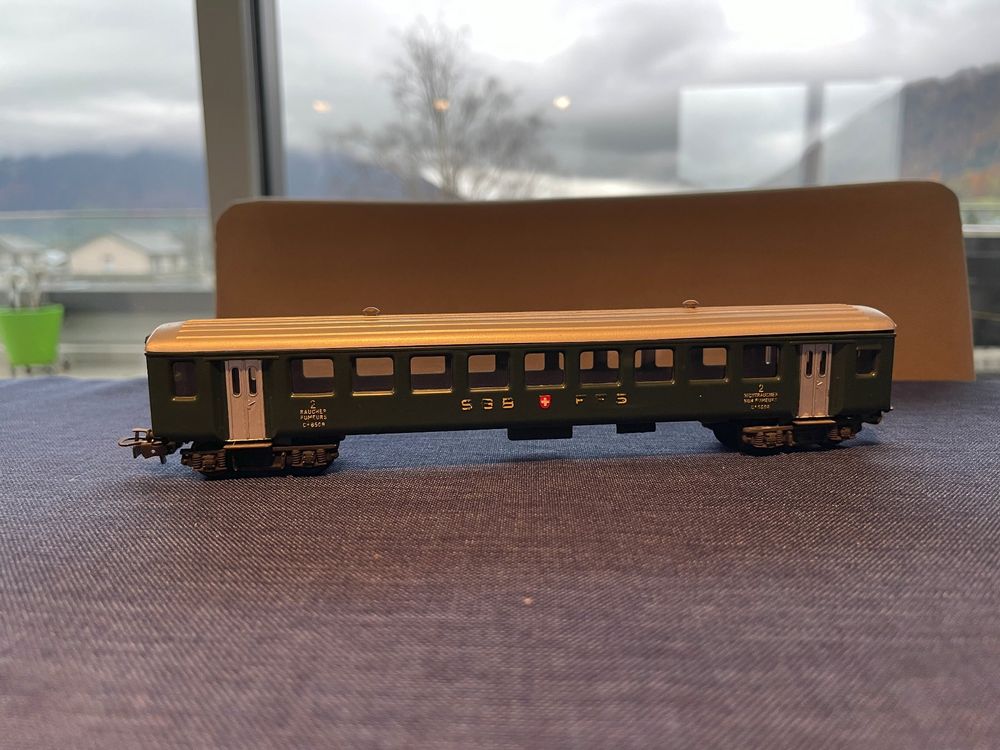 Märklin SBB grüner Wagon D4 6508 | Kaufen auf Ricardo