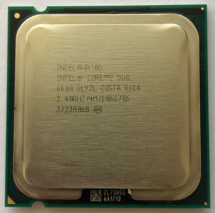 Intel Core 2 Duo E6600 2.4GHz CPU Prozessoren | Kaufen auf Ricardo