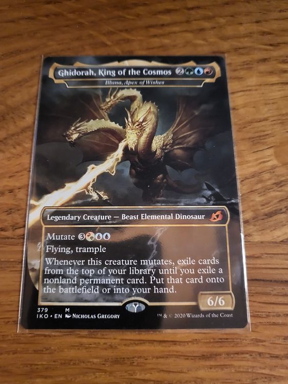 MTG Ghidorah, King of the Cosmos - Illuna, Apex of Wish mint (Neu ...