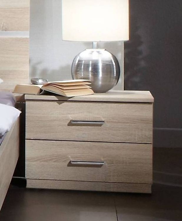 Comodini moderni effetto rovere (trasporto incluso) (Gebraucht) in ...