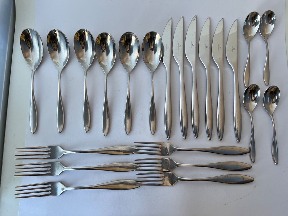 Design Besteck 22 Teile Inox 18/10 WEDGWOOD England | Kaufen auf Ricardo