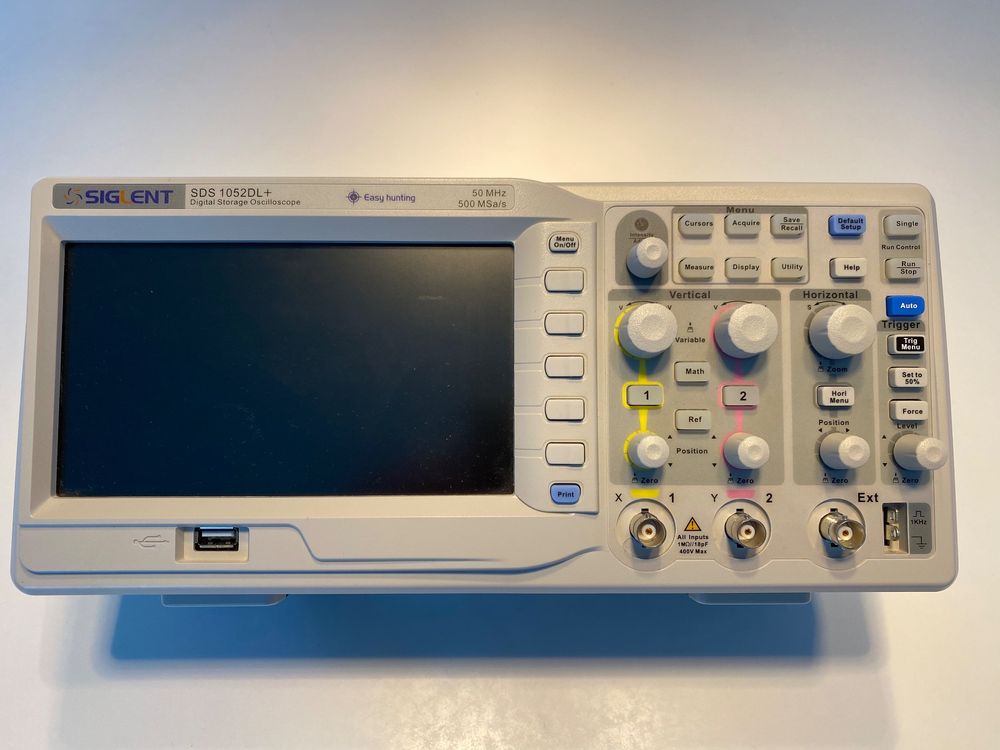 Siglent SDS1052DL+ dual-channel 50 Mhz Oscilloscope (Gebraucht) in Zürich für CHF 180 – mit ...