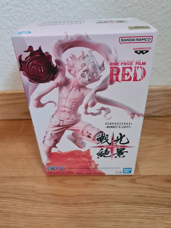 One Piece Film Red Luffy Figure Banpresto (Neu und originalverpackt) in ...