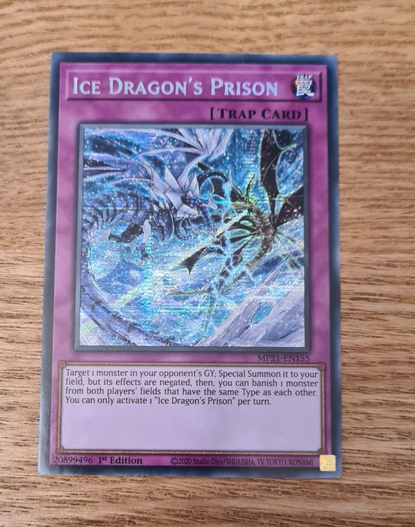Ice dragon s prison yu gi oh (Gebraucht) in Carouge GE für CHF 2.8 – mit Lieferung auf Ricardo ...