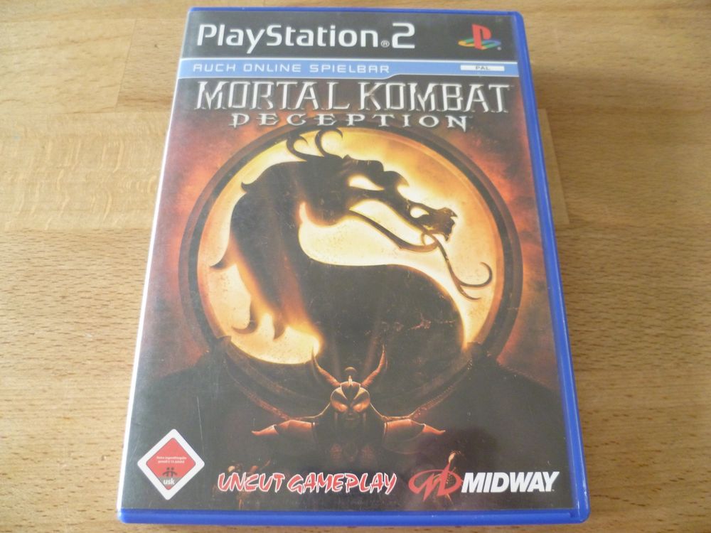 Mortal Kombat Deception - PlayStation 2 PS2 (Gebraucht) in Thalwil für ...