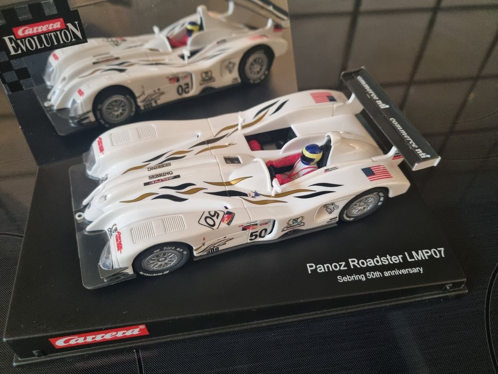 Carrera Evolution Panoz Roadster LMP 07 Sebring 50th (Neu und ...
