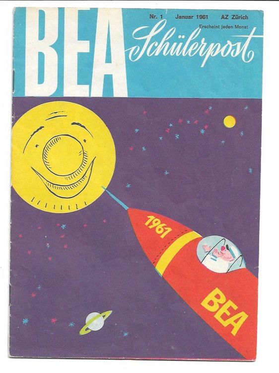 Bea Schülerpost 1961 Nr 1, mit Lego Werbung ! (Gebraucht) in Winterthur ...
