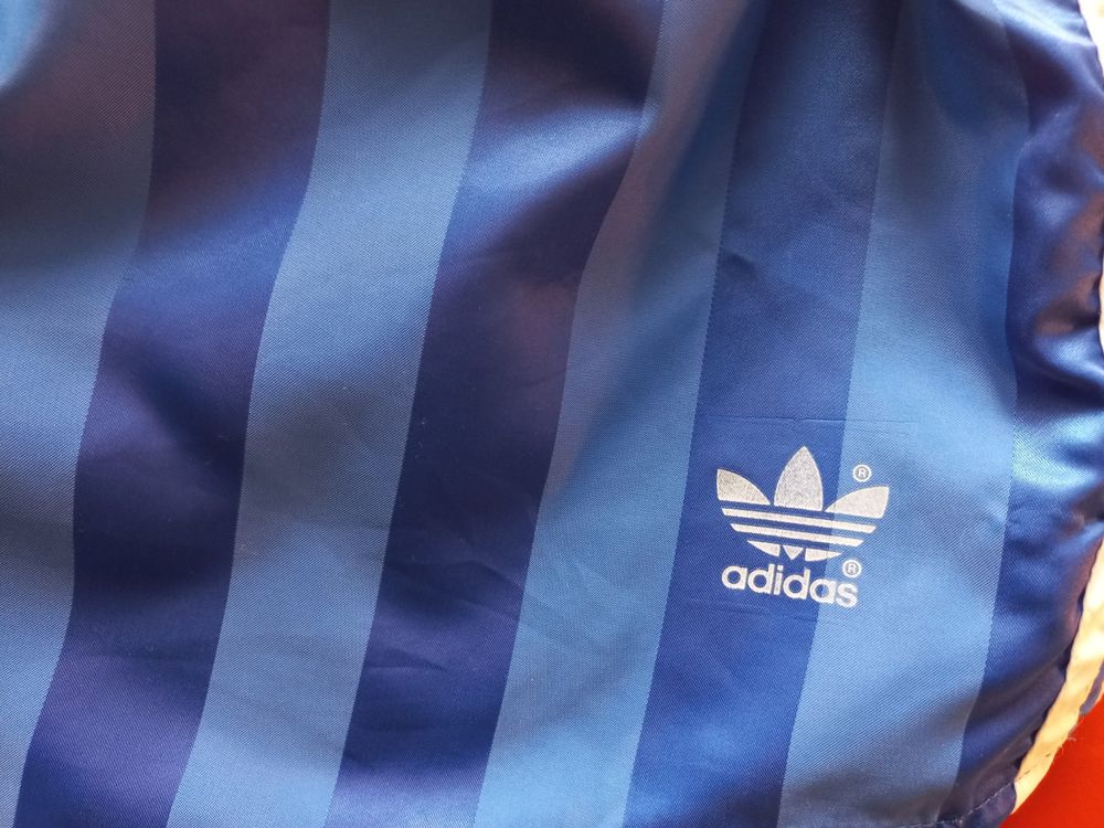 Adidas VINTAGE Glanz Shorts Original 1980er Grösse D7 (L) (Gebraucht ...