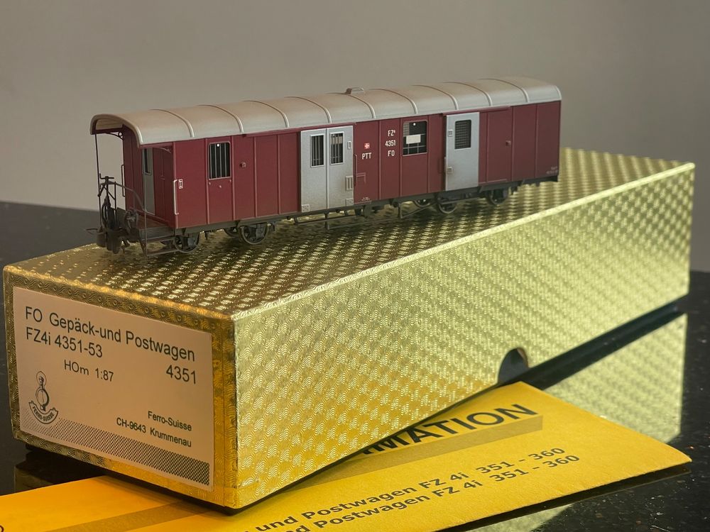 FERRO SUiSSE H0m: FO FZ4i 4351 (Neu und originalverpackt) in Hünibach ...