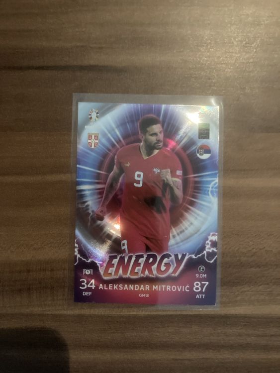 Topps Match Attack Euro 2024 Aleksandar Mitrovic Energy GM8 | Kaufen ...