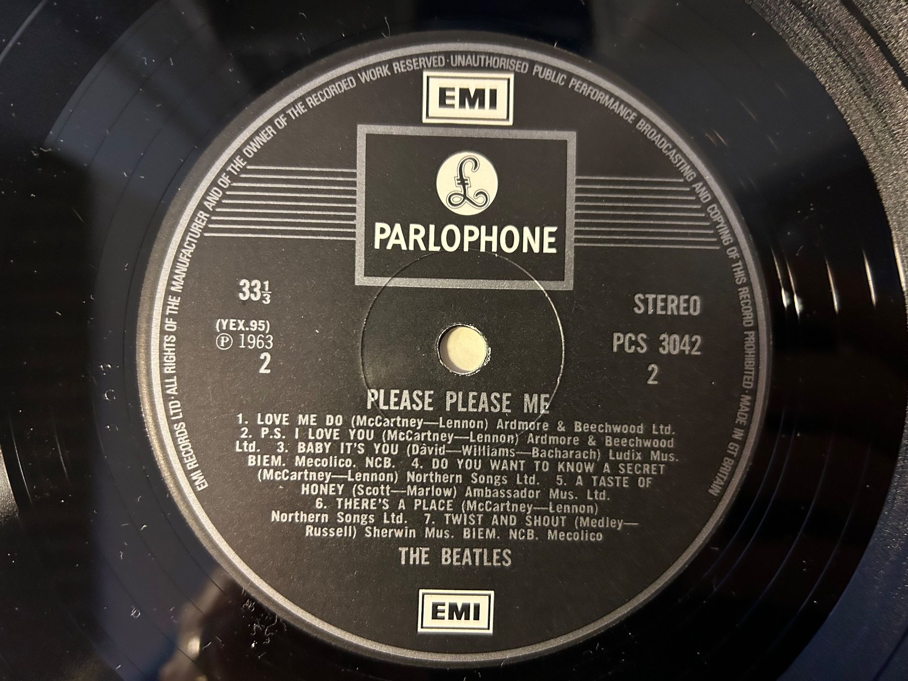 The Beatles - Please Please Me - UK Repress 1976 (Gebraucht) in Aesch ...