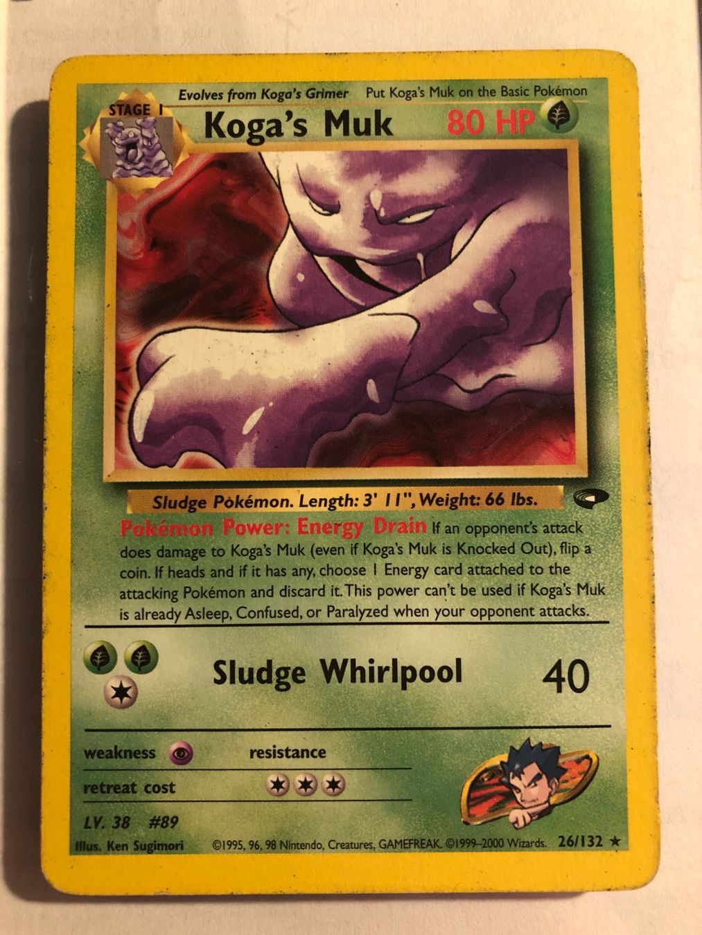 Koga's Muk (rare) Gym Challenge - HP - ab 1.- (Usato) a Giubiasco per ...