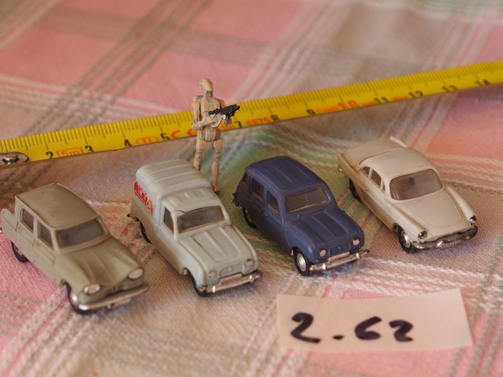 2.62 mini voitures norev renault caravelle, 4L, R4, citroen (Gebraucht ...