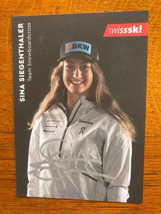 Sina Siegenthaler / orig. AK | Kaufen auf Ricardo