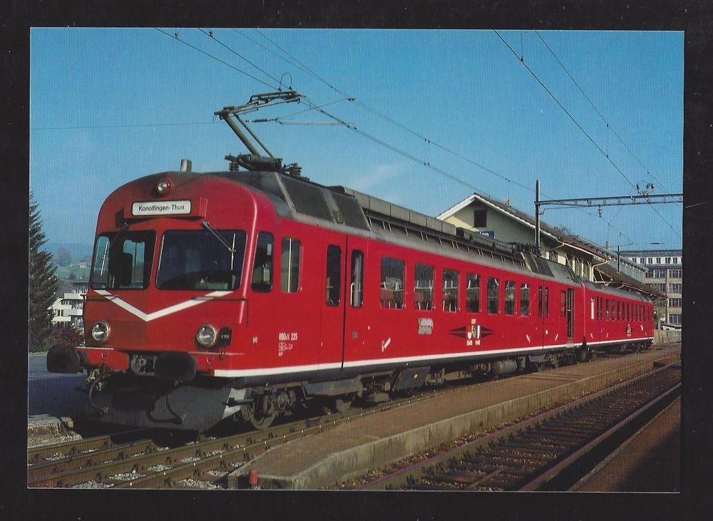 Emmental-Burgdorf-Thun-Bahn Triebwagen RBDe 4/4 (225) Biglen | Kaufen ...
