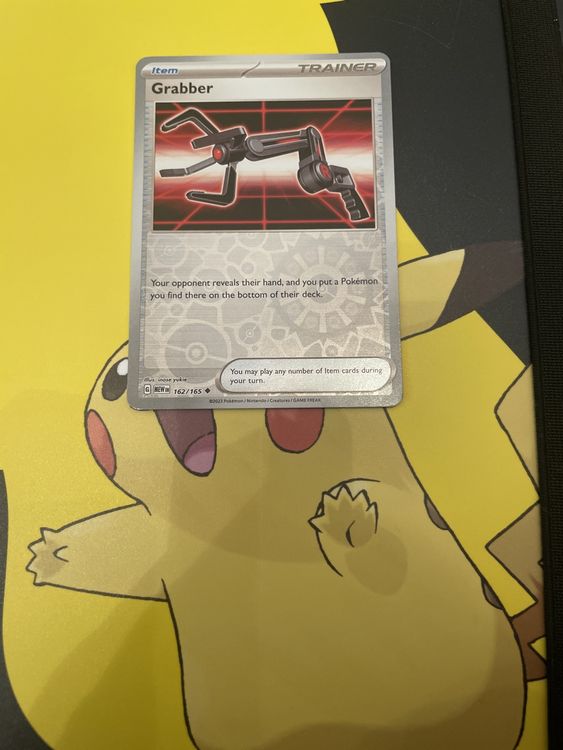 Grabber Reverse Holo 162/165 Pokemon 151 | Kaufen auf Ricardo