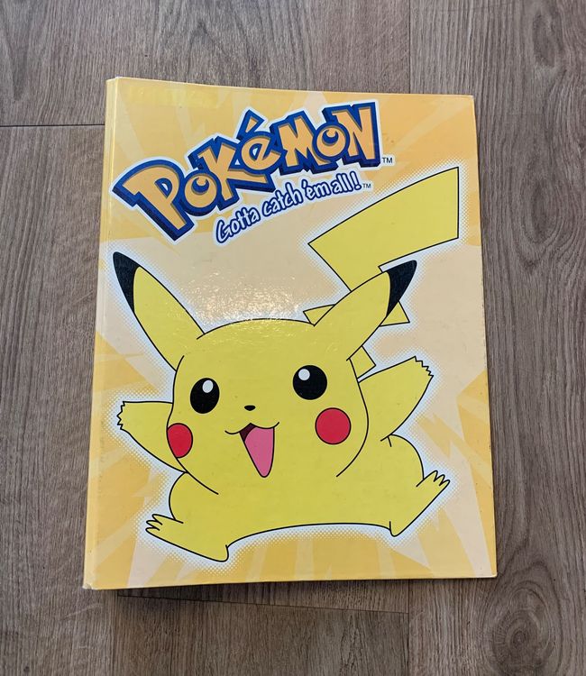 Pokemon Pikachu Binder Ordner Vintage | Kaufen auf Ricardo