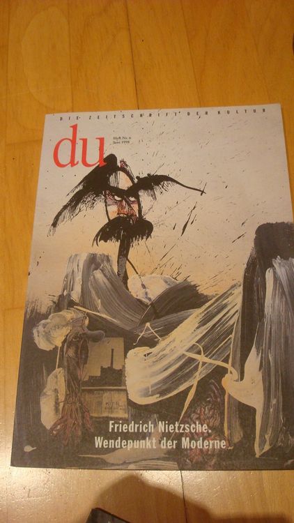 Du Heft Nr. 6 1998 Friedrich Nietzsche Wendepunt der Moderne | Kaufen auf Ricardo
