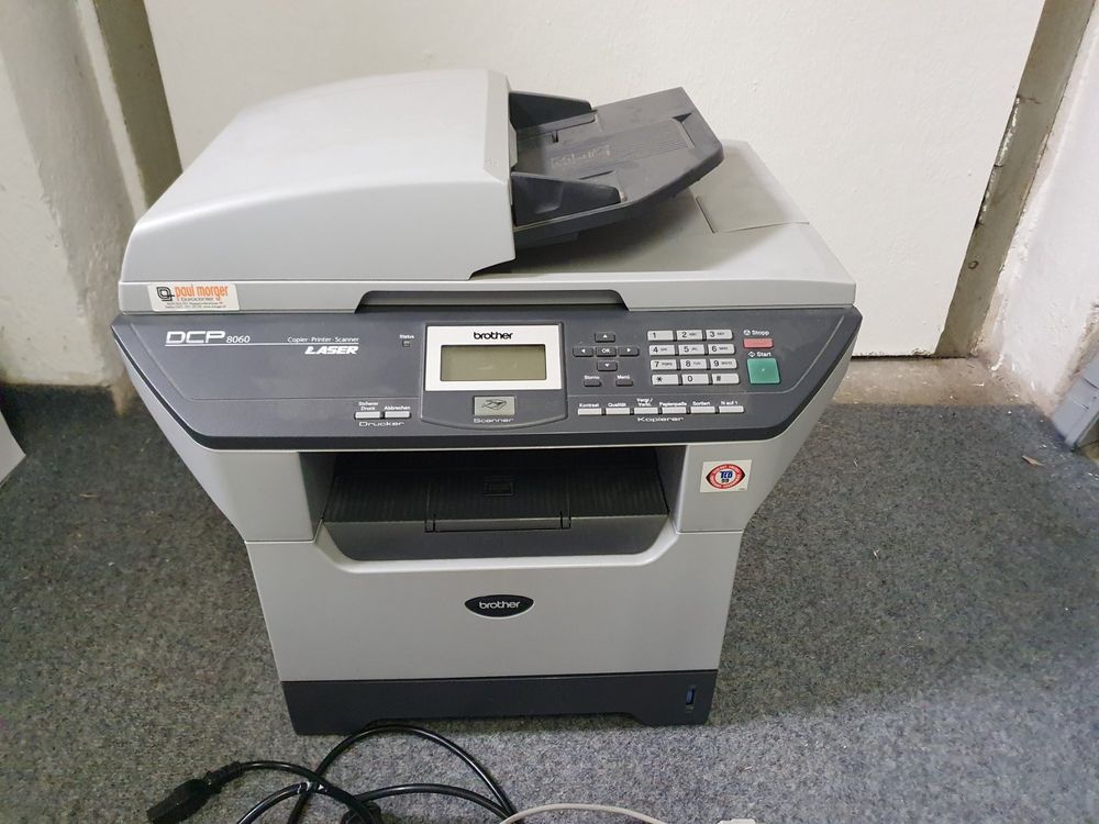 Drucker Brother DCP-8060 Laserdrucker schwarz/weiss (Gebraucht) in ...
