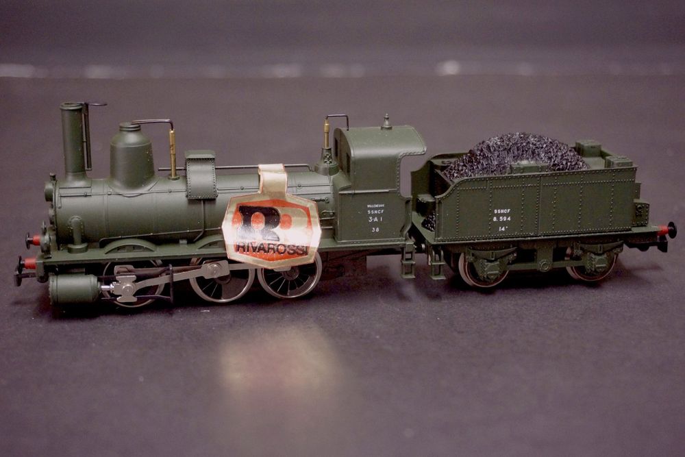 Rarität: Rivarossi H0 DLok GR 200 SNCF No1344 neu, in OVP (Neu und ...