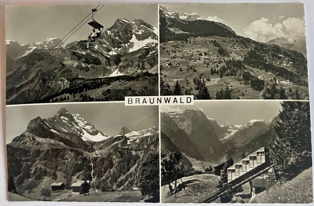 BRAUNWALD - Télésiège - Finiculaire 1964 | Kaufen auf Ricardo