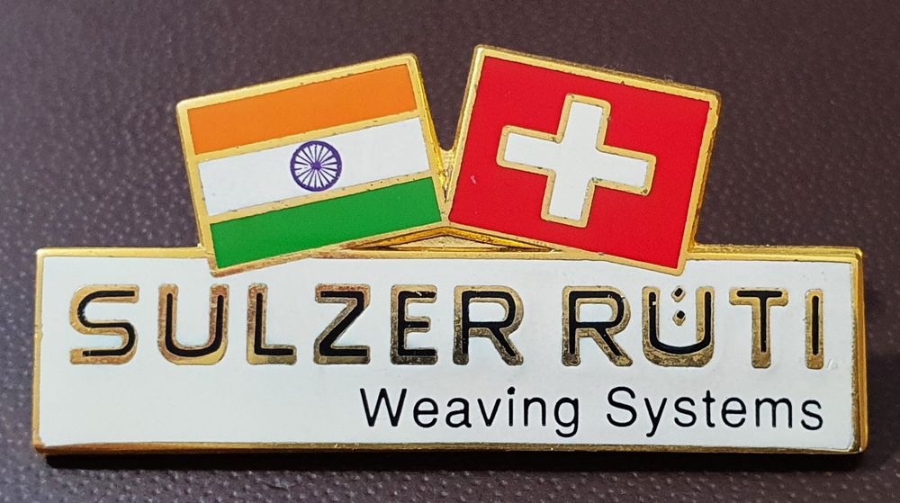 R545 - Pin SULZER RÜTI Indien - Schweiz Flagge | Kaufen auf Ricardo