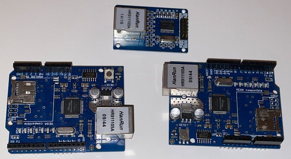 Lot de 3 modules Ethernet pour Arduino | Kaufen auf Ricardo