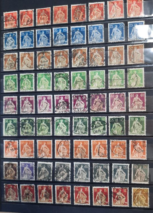 1908 Lot Helvetia mit Schwert | Kaufen auf Ricardo