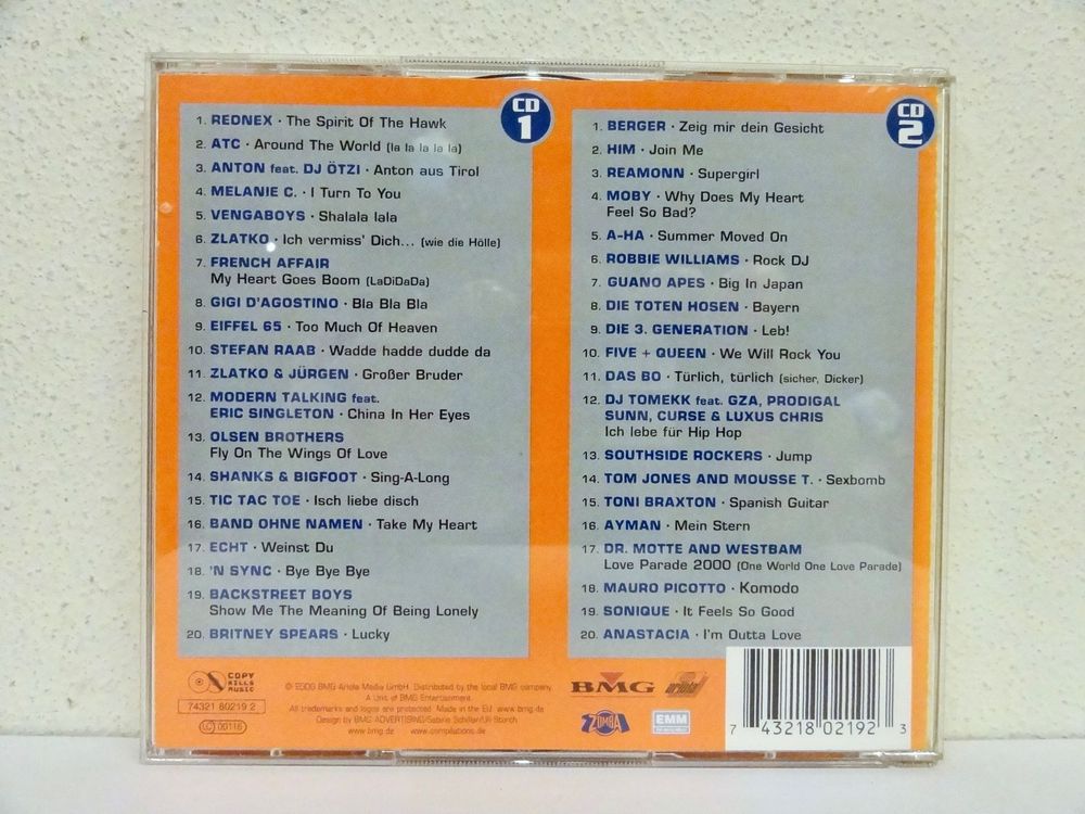 CD TOP 2000 - DIE BESTEN HITS DES JAHRES (Gebraucht) in Kerzers für CHF ...