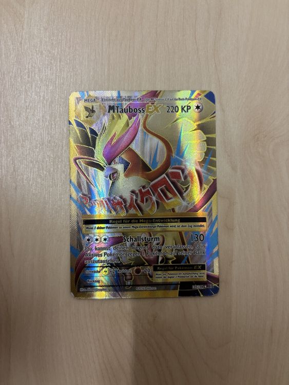 Mega Tauboss EX Pokémon Karte (Neu (gemäss Beschreibung)) in Lyss für ...
