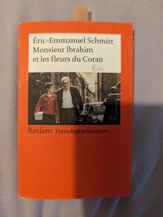 Éric-Emmanuel Schmitt Monsieur Ibrahim et les fleurs du Cora | Kaufen ...