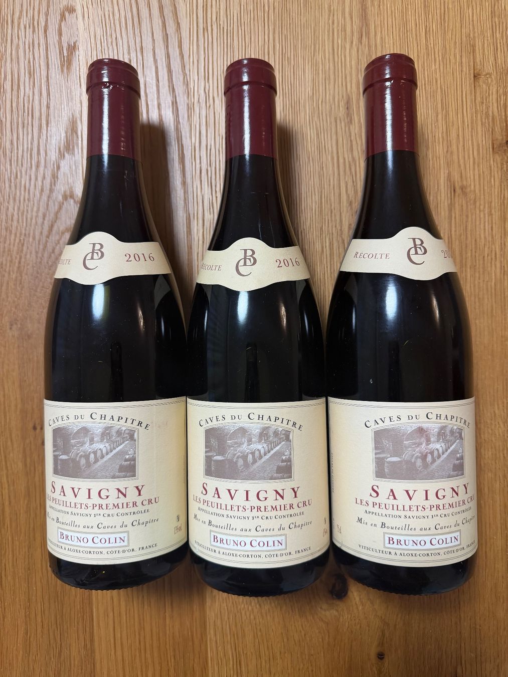 Bourgogne 1er Cru Les Peuillets - 2016 - Domaine Bruno Colin (Neuf avec ...