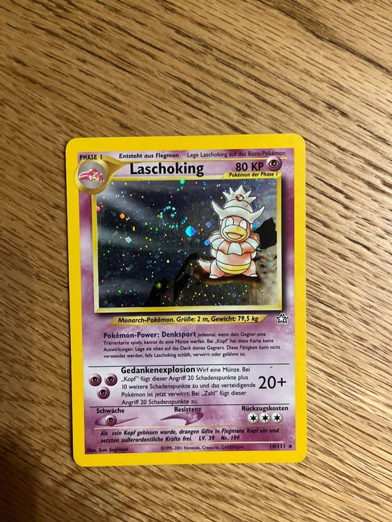 Pokemon Laschoking Neo Genesis inkl. Swirl (Gebraucht) in Frauenfeld ...