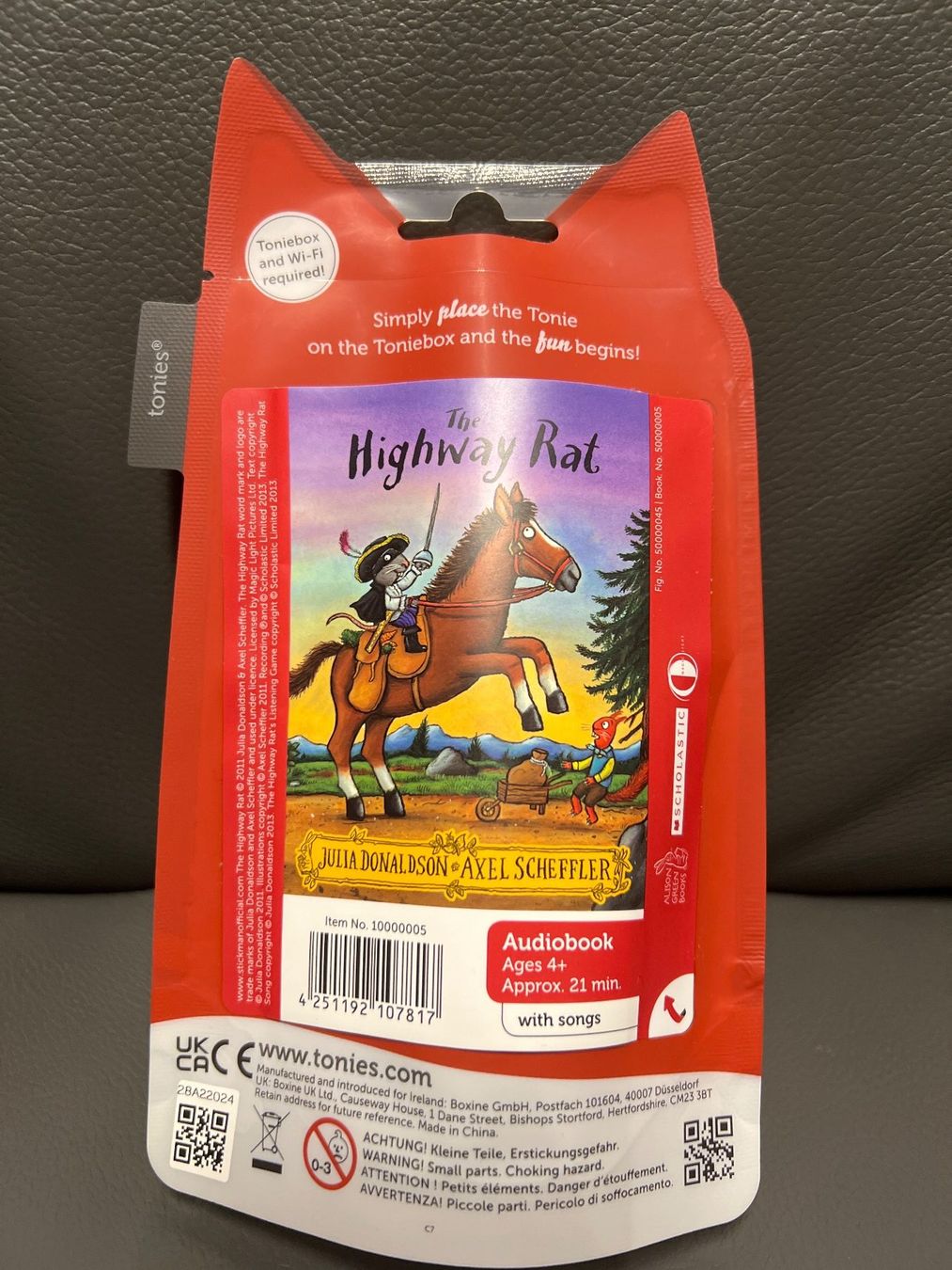 Tonie the highway rat (Räuber Ratte, EN) (Neu und originalverpackt) in ...