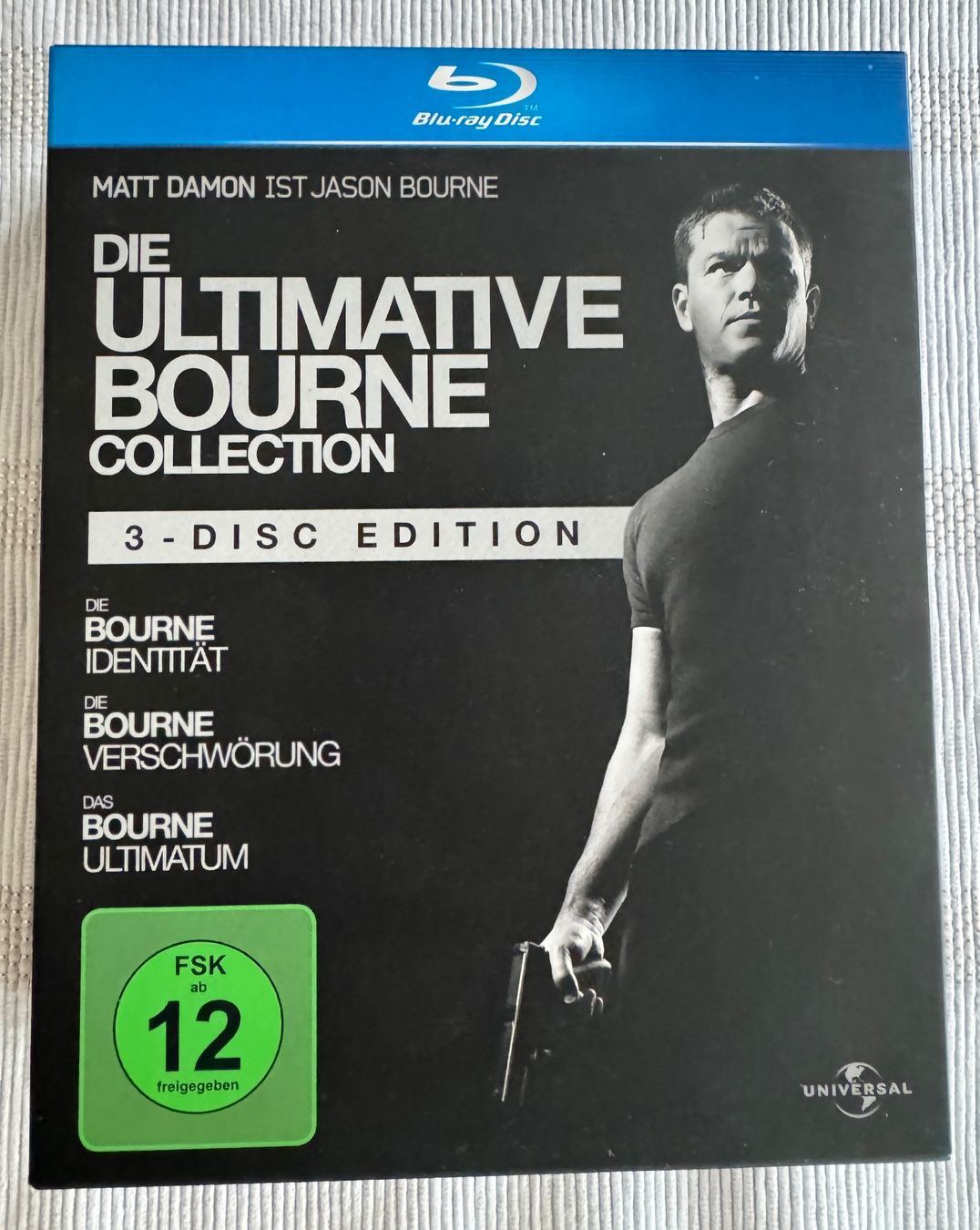 Die ultimative Bourne Collection (3 Disc Edition) [Blu-ray] (Gebraucht ...
