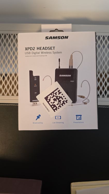Samson XPD2 Headset USB Wireless Mikrofon – Neu & unbenutzt (Neu und ...