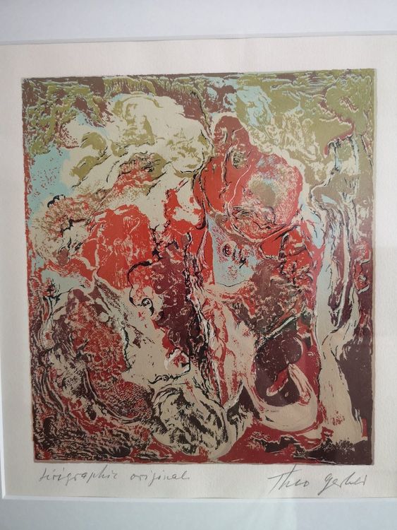 Thèo Gerber orig. Serigraphie, signiert (Gebraucht) in Wallisellen ZH ...